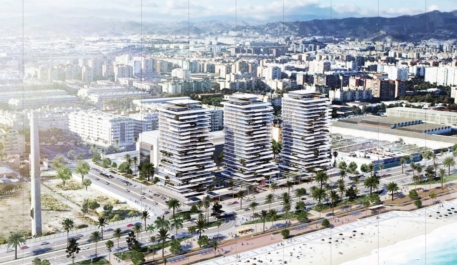 Building permit for the construction of the Sierra Blanca Estates tower ...